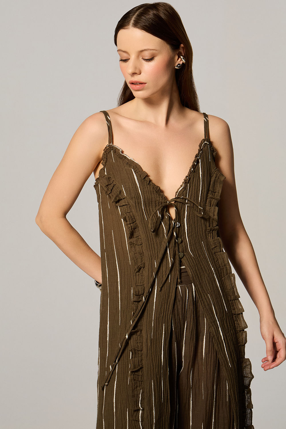 Tunica Adele - Verde Leaf