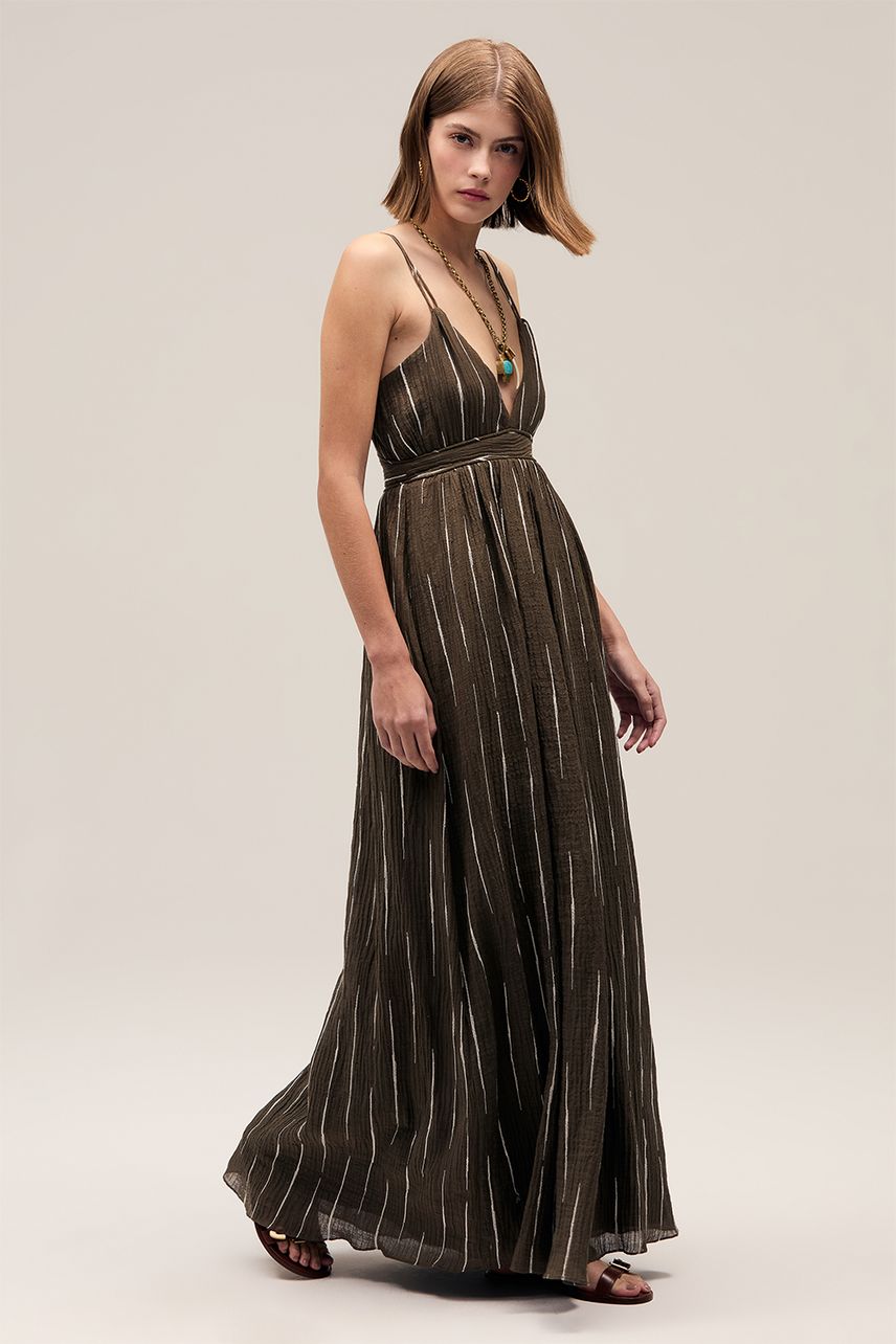 Vestido Adele - Verde Leaf