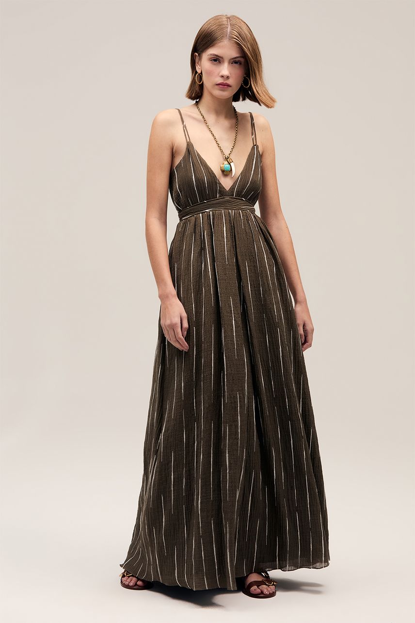 Vestido Adele - Verde Leaf