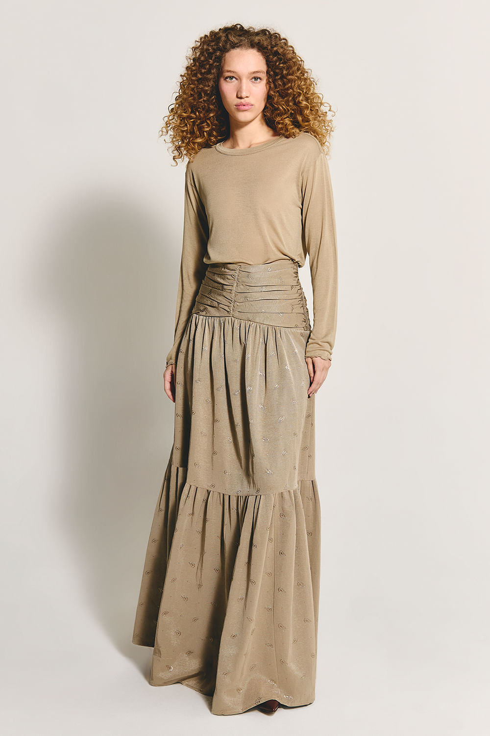 Saia Serafina - Bege Dune