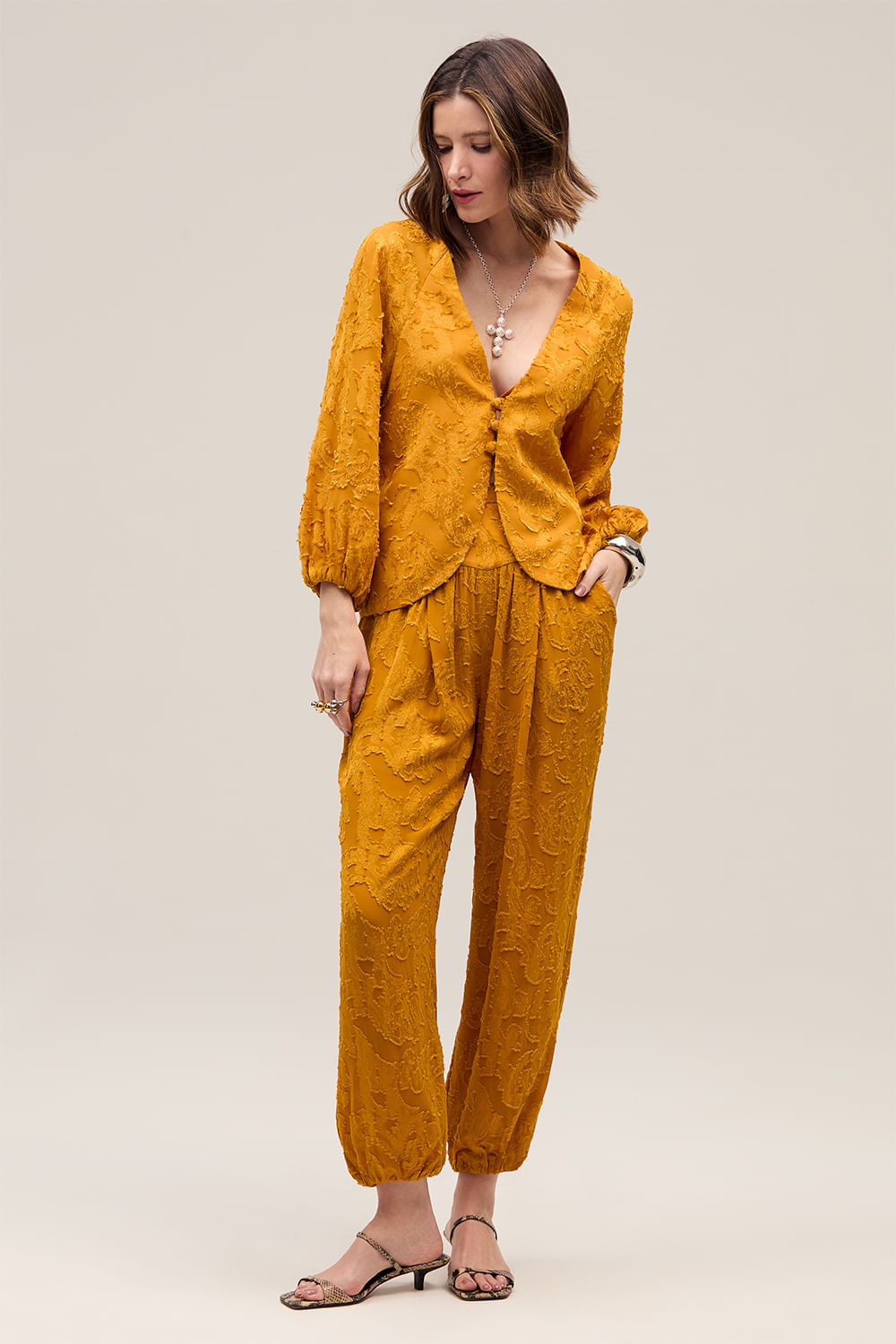 Calça Luma - Laranja Sunset