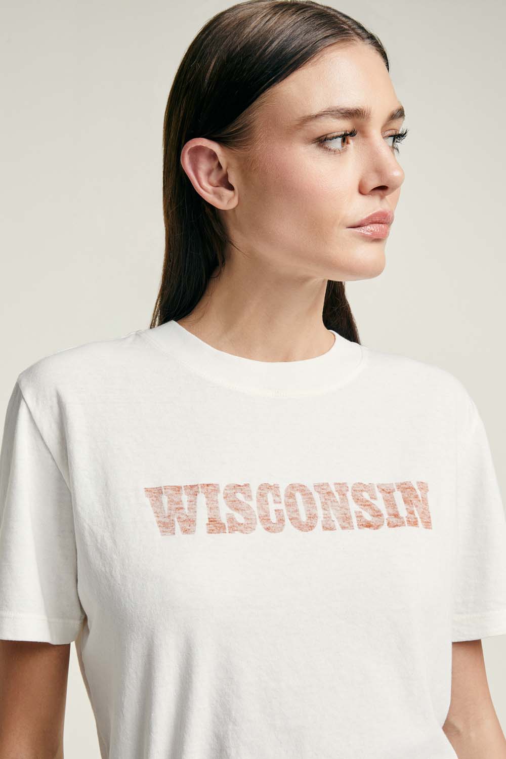 T-Shirt Wisconsin - Off White