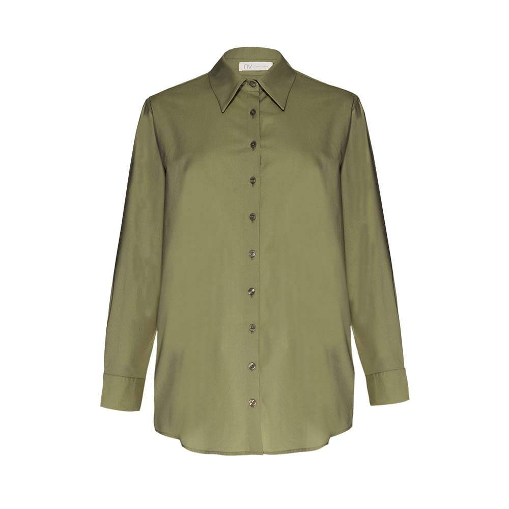 Camisa Ligia - Verde Leaf